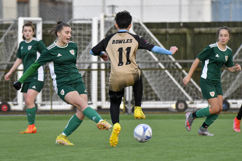 Carmarthen Town Academy Under 14 v FAW Girls Academy South Under 16 ...